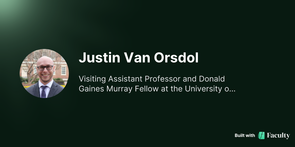 Justin Van Orsdol